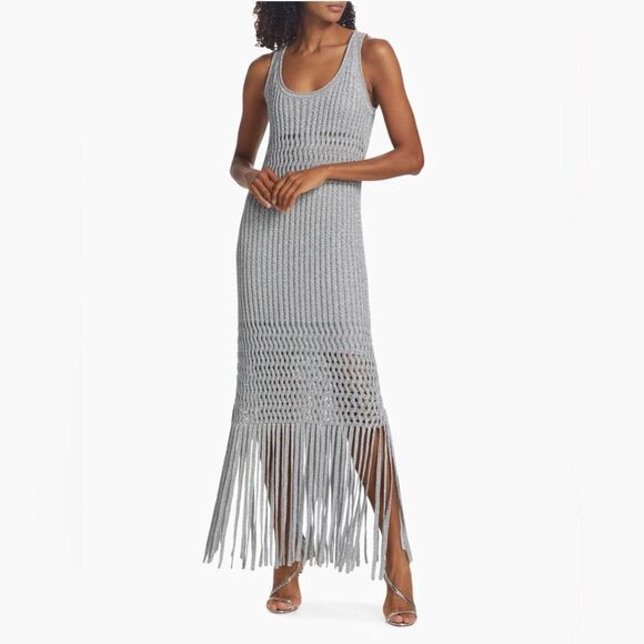 Jonathan Simkhai | Dresses | Simkhai Openstitch Fringe Maxi Dress Sizes ...